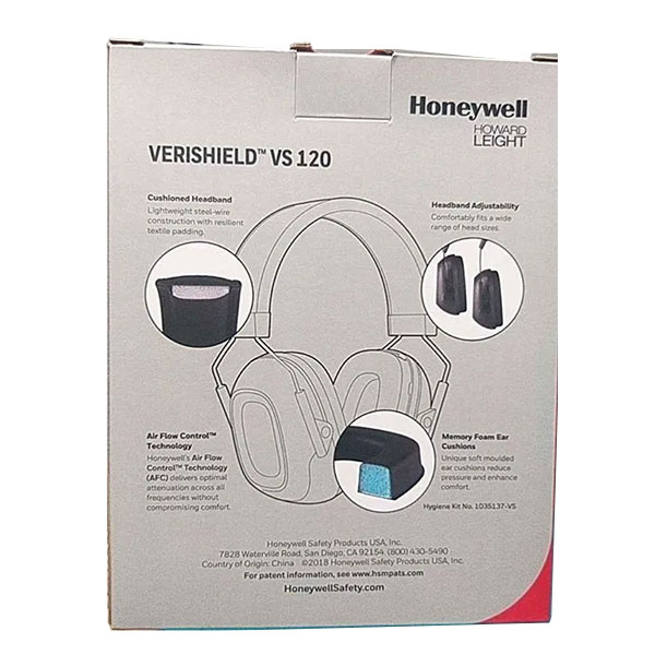 Honeywell Verishield VS120 31dB Earmuff, 31дБ-ийн Толгойд зүүдэг чихэвч,