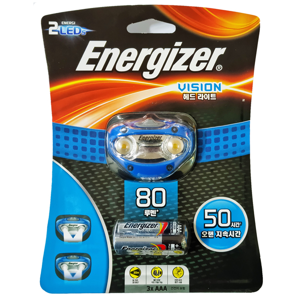 Energizer Vision Blue, Энержайзэр цэнхэр толгойн гэрэл,