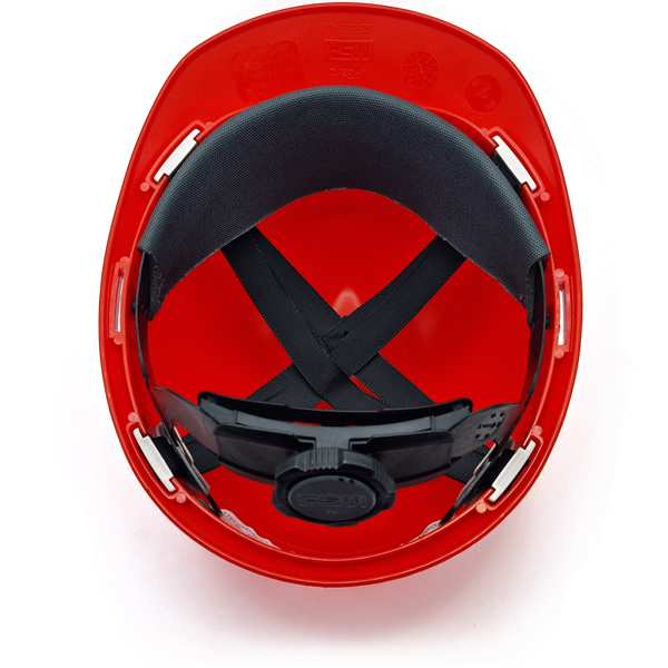 MSA V-Gard Red Helmet, Энгийн Ви-Гард улаан каск, kask, duulga, helmet ...