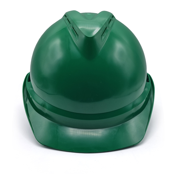 MSA V-Gard 500 Green Helmet