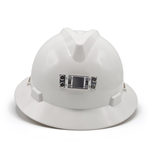MSA White Mining Helmet With Light Mount, Уурхайн гэрэл тогтоогчтой ...