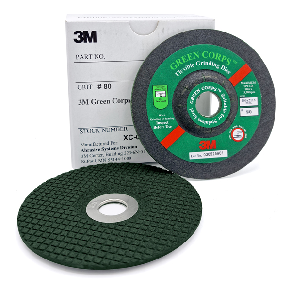 3M №80 Green Corps Cut-off Wheel, №80 4 Инчийн таслагчийн чулуун ир ...