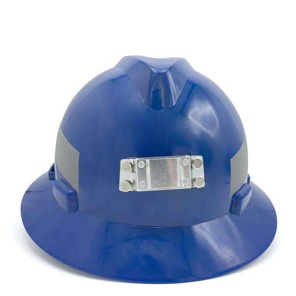 MSA Blue Mining Helmet With Reflect & Light Mount, Цацруулагчтай ...