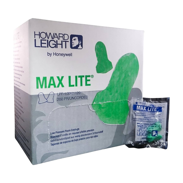 Honeywell Max Lite 30dB Uncorded Earplug, 30дБ-ийн Макс лайт чихний ...