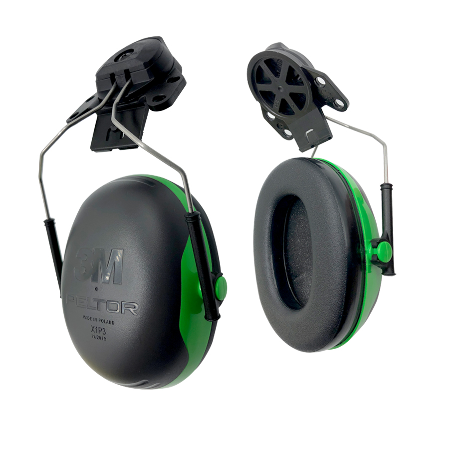 3M X1P3E Cap-Mount Earmuffs-21dB, 21 dB-ийн Каскны чихэвч,