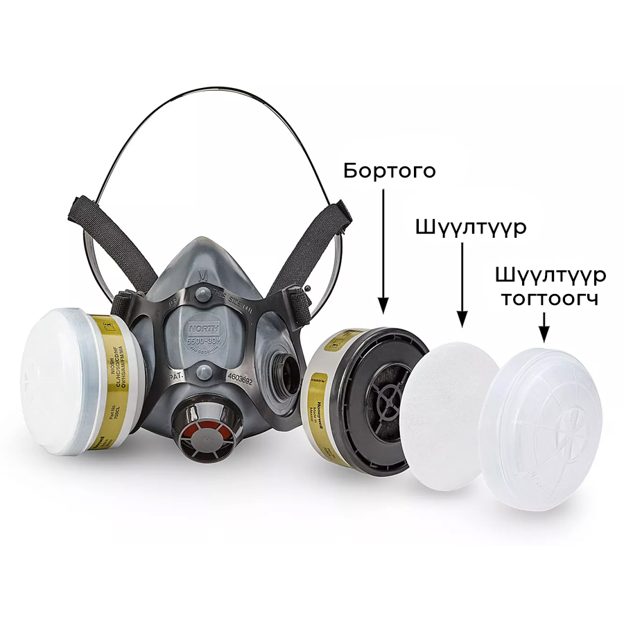 Honeywell 75SCL Multi Gas Cartridge, 75SCL Олон төрлийн хийн фильтр ...